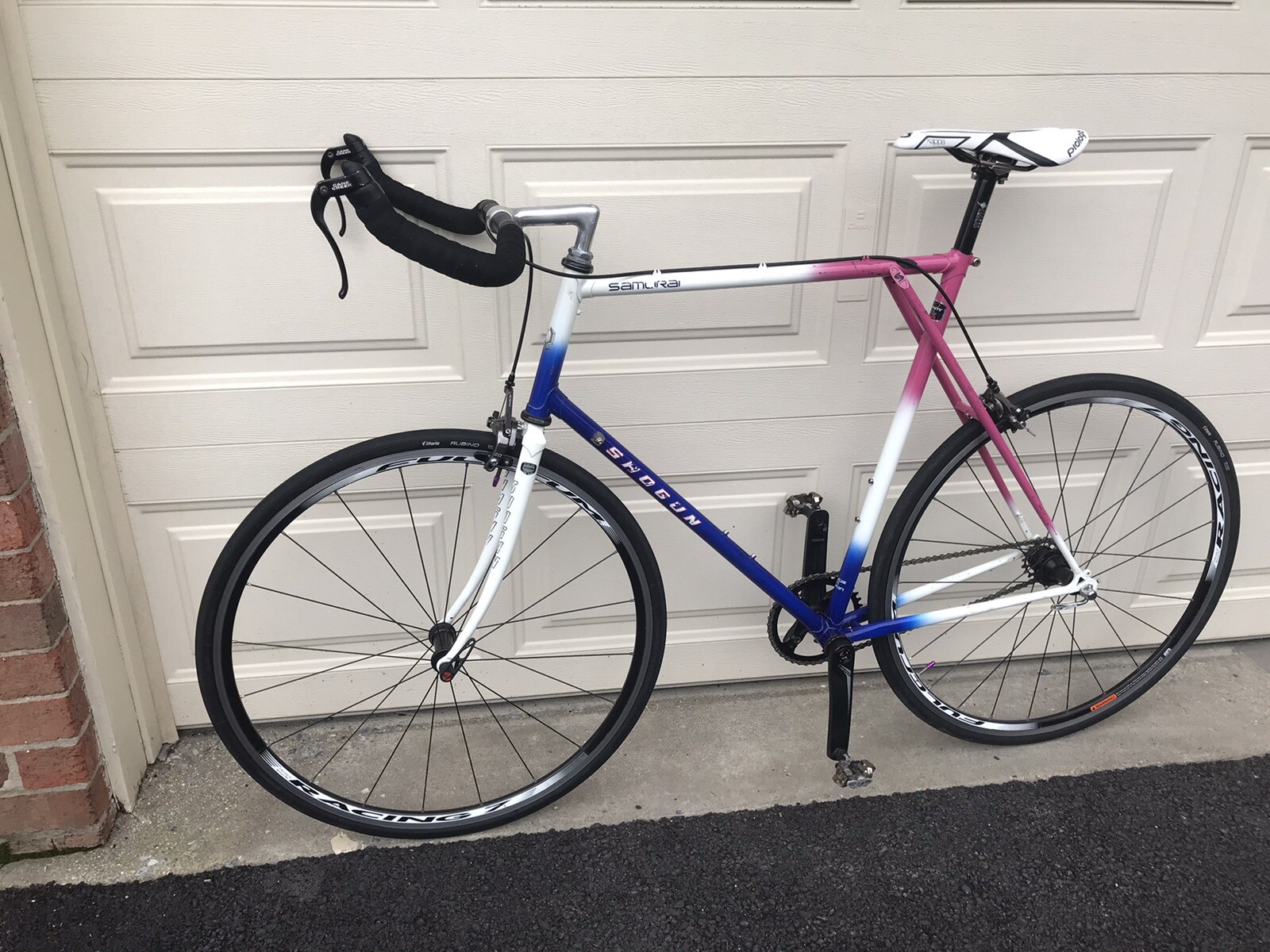 Retro 1987 Shogun Samurai Triple Triangle Tange steel resto-mod SS road ...