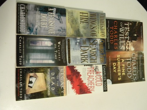 Lot of 8 Charles Todd INSPECTOR IAN RUTLEDGE Series pbs VG-LN | eBay