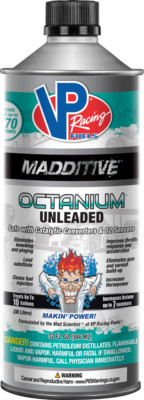 VP Racing Fuels Madditive Octanium Unleaded Octane Booster Cat Safe ...