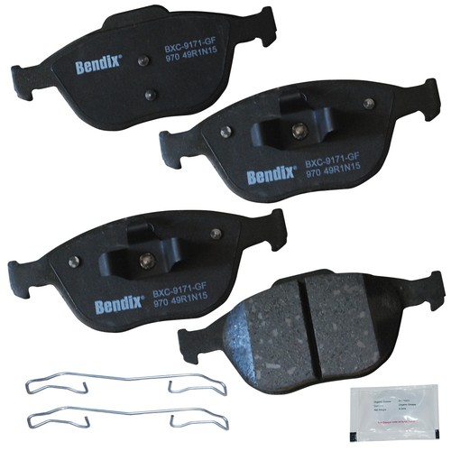 Bendix Friction Front Disc Brake Pad Set for Ford (CFC970) 887243240468| eBay