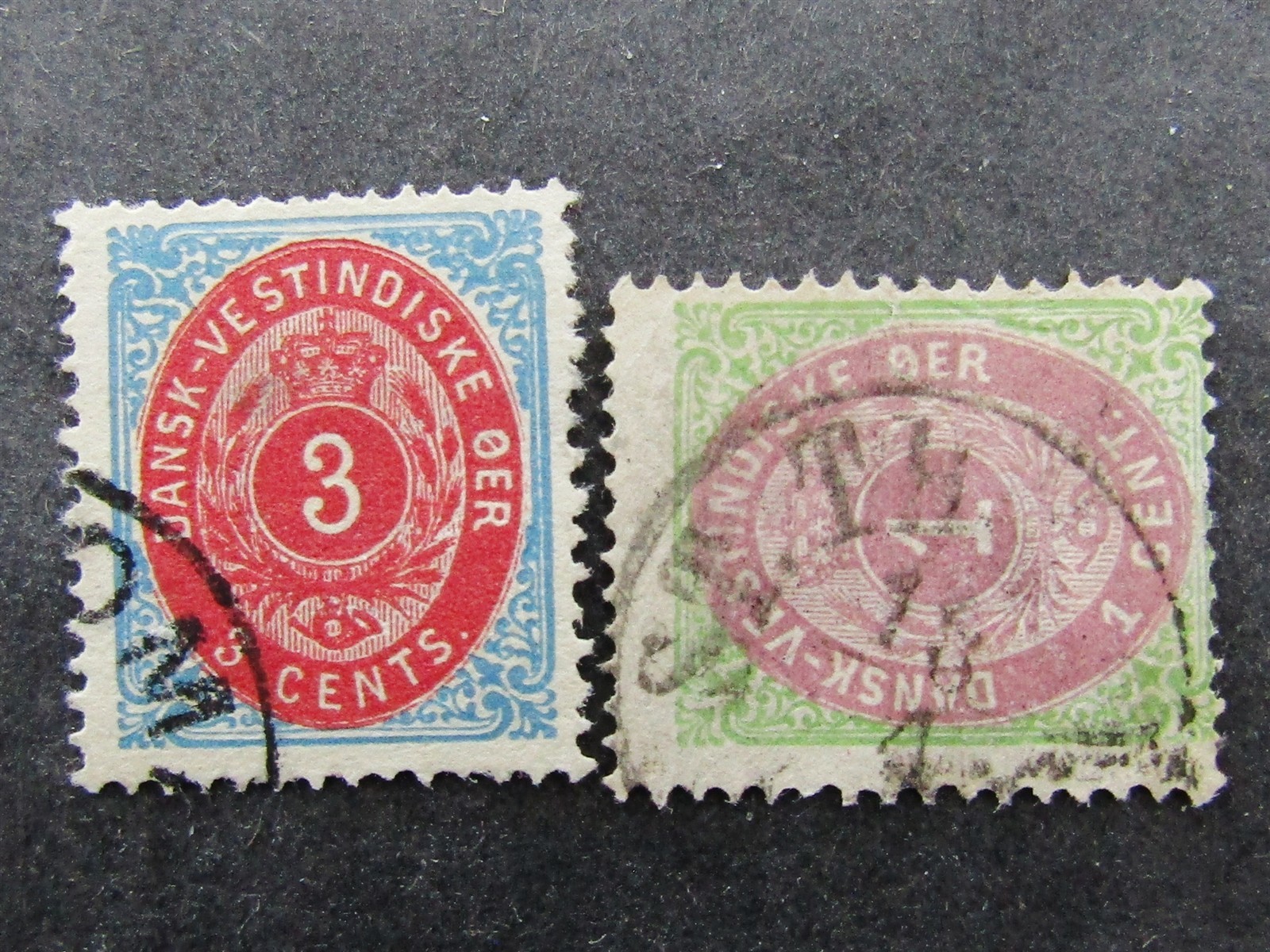 nystamps US Danish West Indies Stamp # 5b 6e Used M6x3006 | eBay