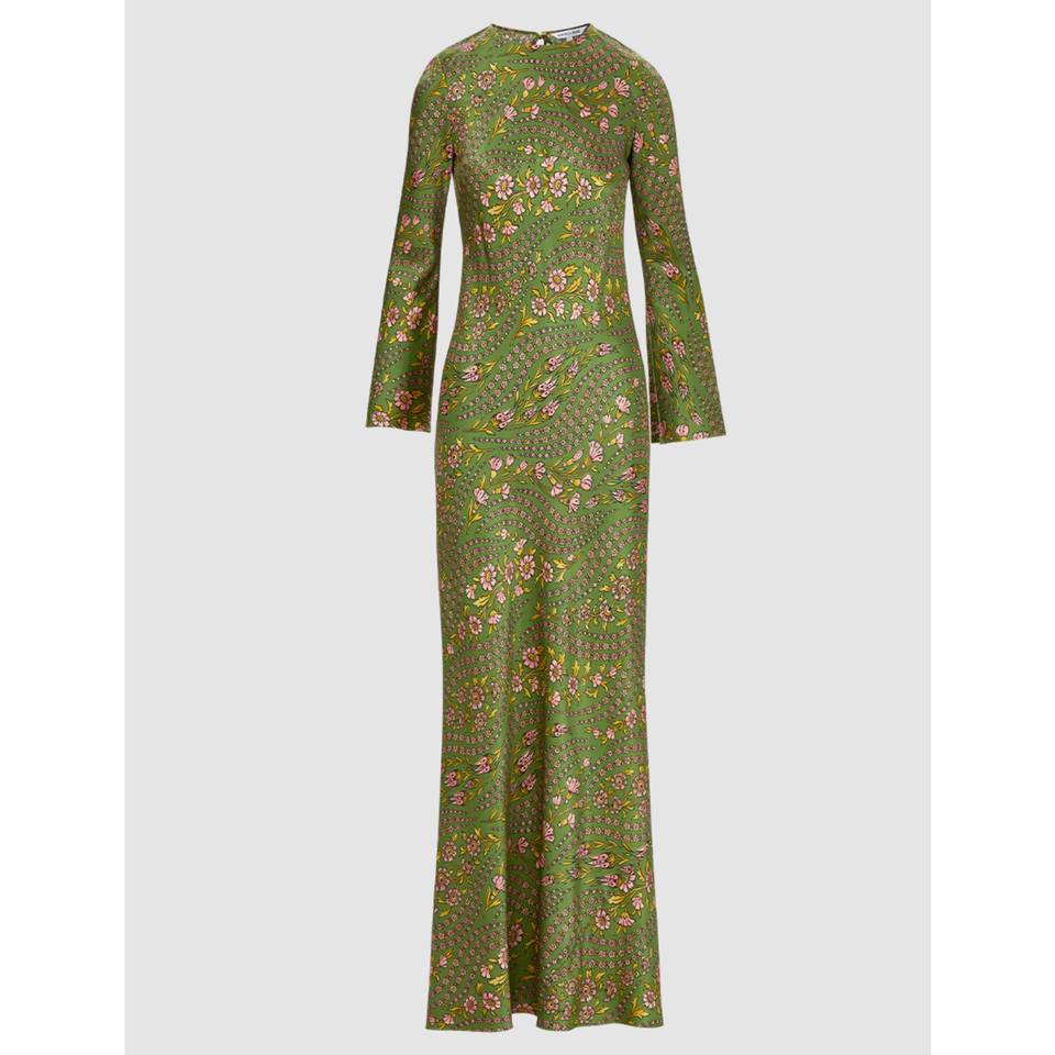 Veronica Beard Gemma Maxi Dress US 4 | eBay