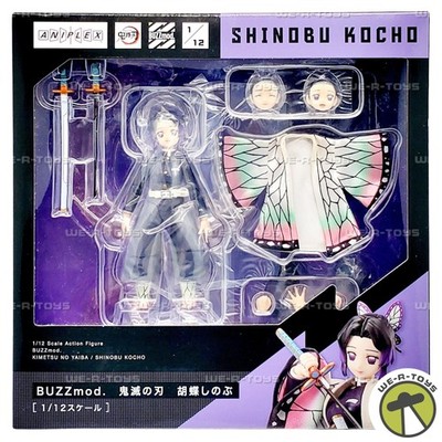 BUZZmod Demon Slayer Kimetsu no Yaiba Shinobu Kocho Action Figure ...