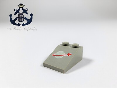 LEGO 1970s / 1980s Classic Space Logo Light Gray Slope 3 x 2 3298p90 ...