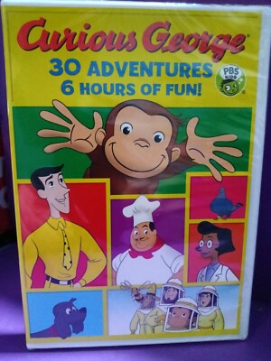 Curious George: 30 Adventures, 6 Hours Of Fun!(2020, DVD) | eBay