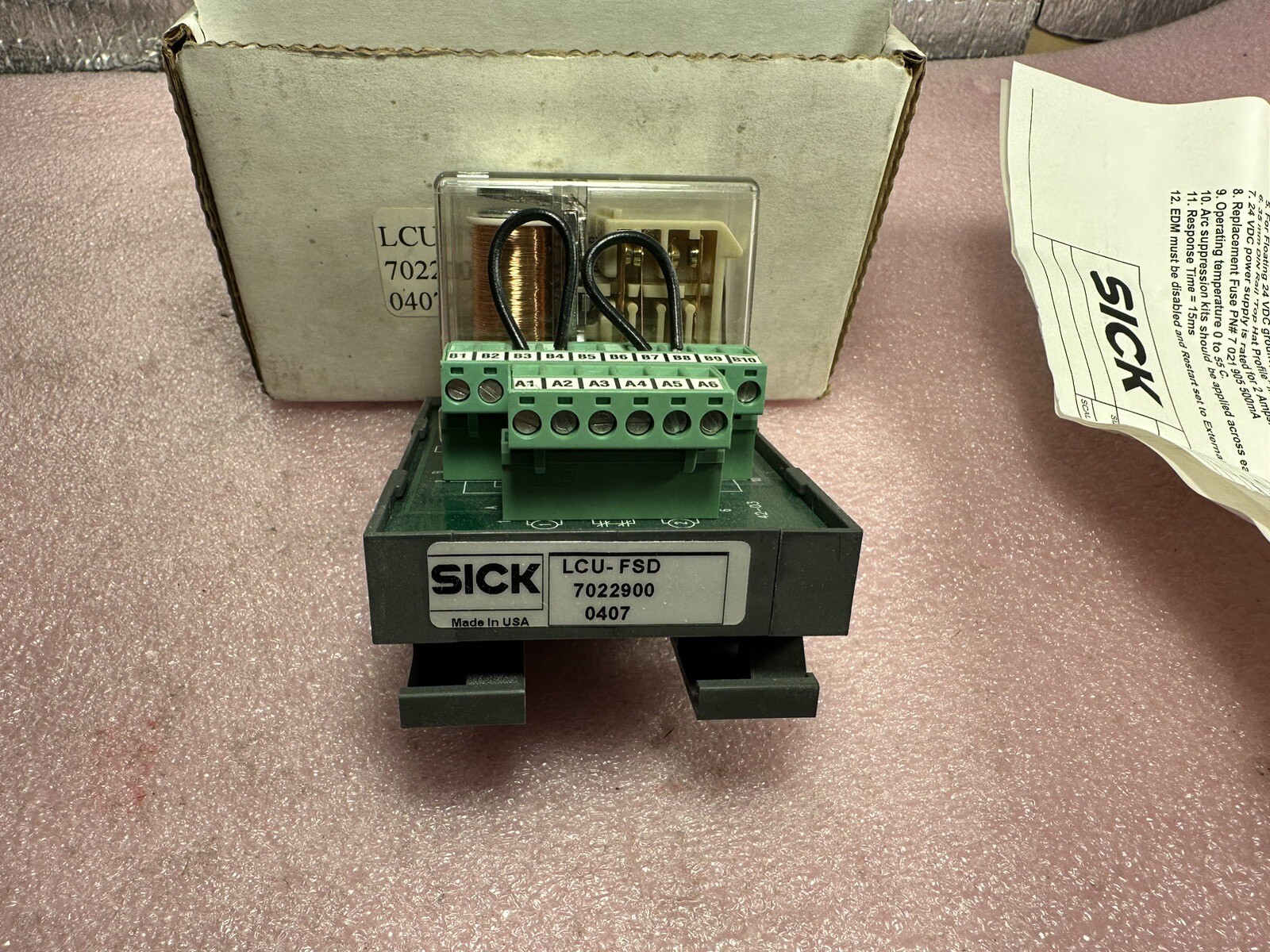 SICK LCU-FSD RELAY | eBay