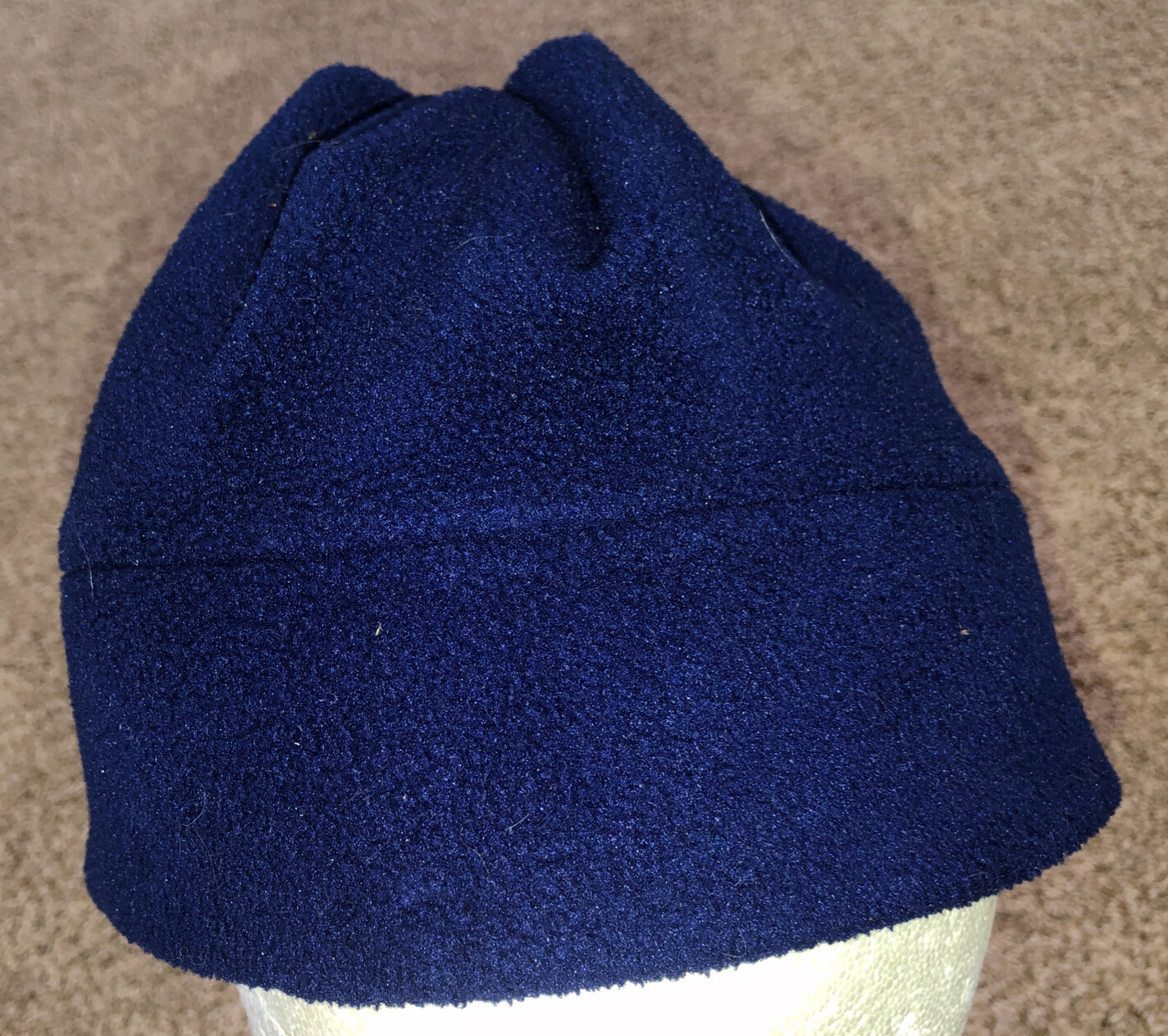 Merkley Headgear Unisex Winter Ski Beanie BLUE Knit Hat Cap Made in ...