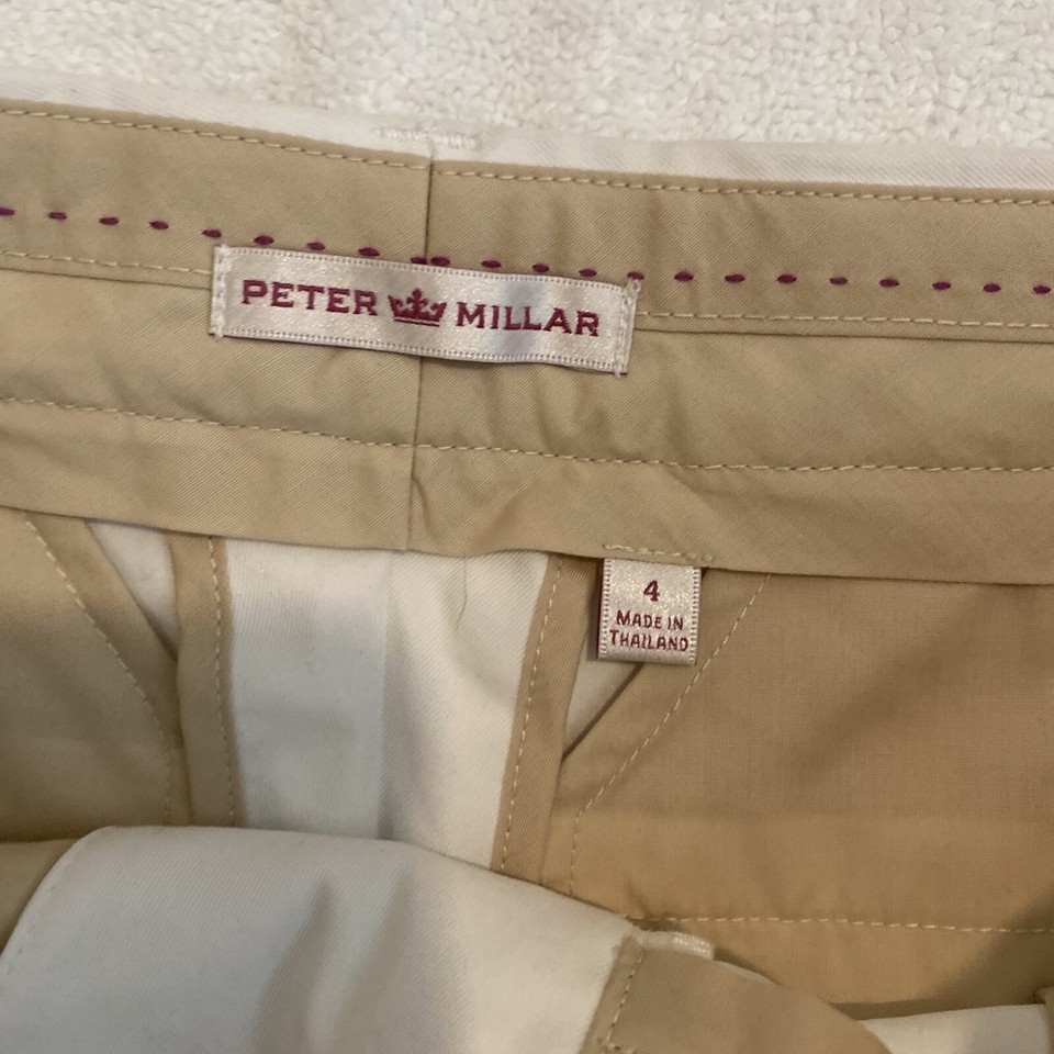 Peter Millar Pant Women Size 4 White Brand New Free Shipping ! ⛳️. | eBay