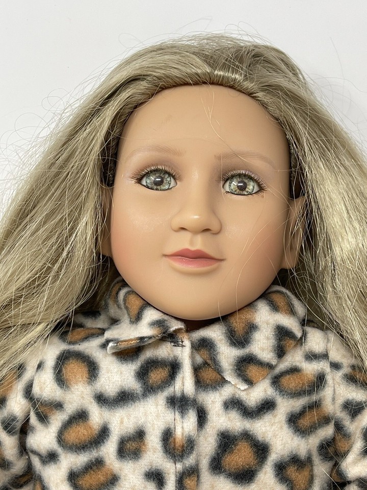 My Twinn Doll Vanessa 23” Dirty Blonde Hair Green Eyes 1997 Face 2007 Body | eBay