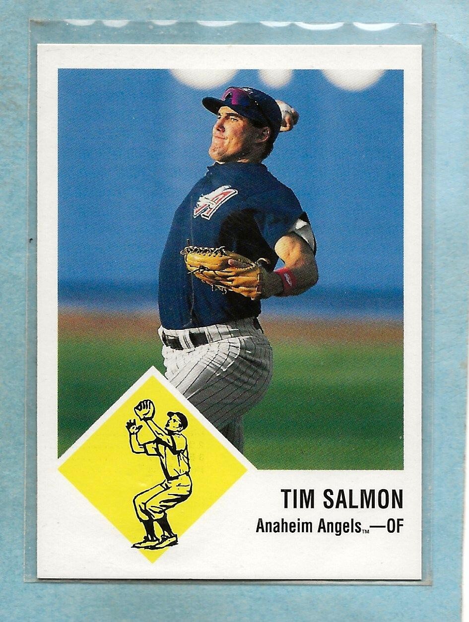 TIM SALMON - 1998 Fleer Trasdition "Vintage '63" - #2 - Angels - $1 ...