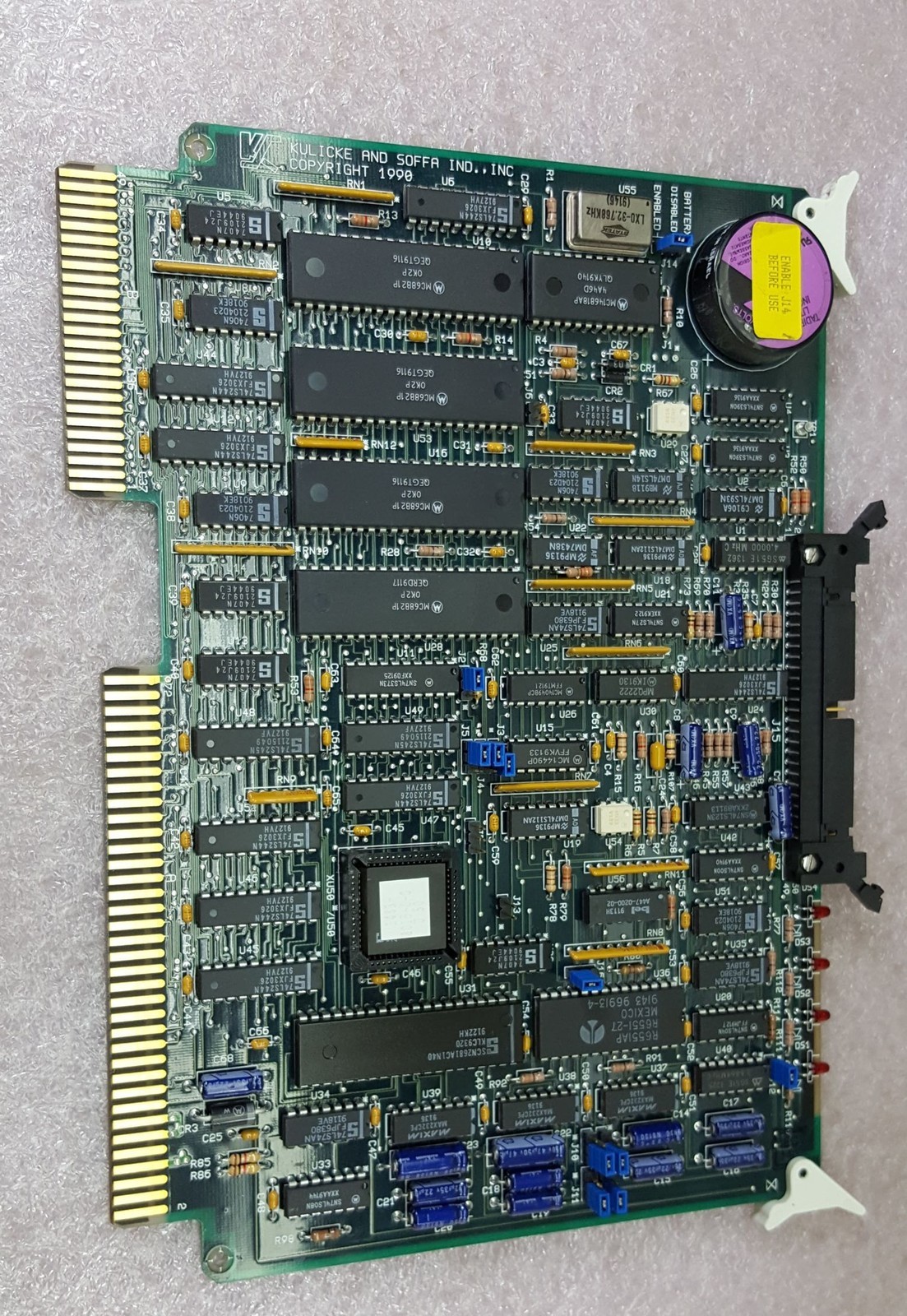 Main logic board assembly for 1484XQ. Board# 01483-4029-000-08. Kulicke ...