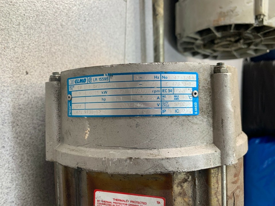 Elmo Motor CV 112 D - from Unimac washer F8329301 | eBay
