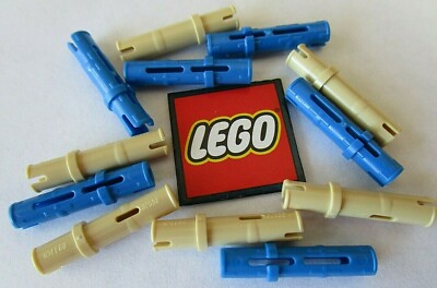 LEGO Technic Long Pin Connector Peg Axle (Packs of 8) Design 6558 ...