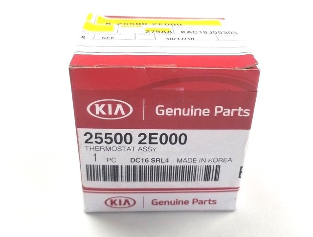 Genuine OEM Engine Coolant Thermostat for Kia 255002E000 for sale ...