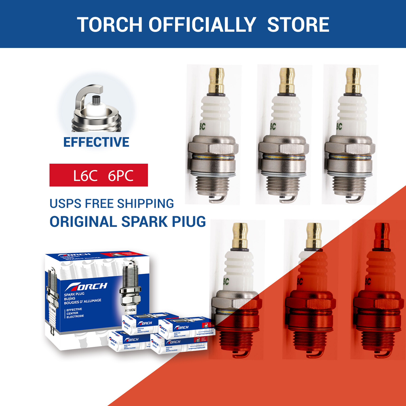 Torch L7T - Alternative spark plugs