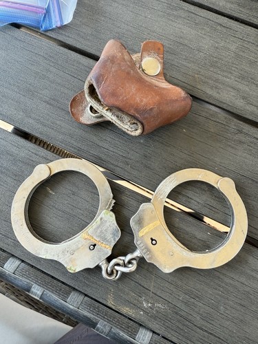 Vintage Peerless Handcuff Co Pat 1531451-1872857 Springfield Ma | eBay