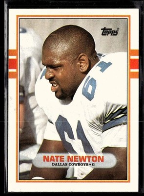 1989 Topps Nate Newton RC #392 Dallas Cowboys | eBay