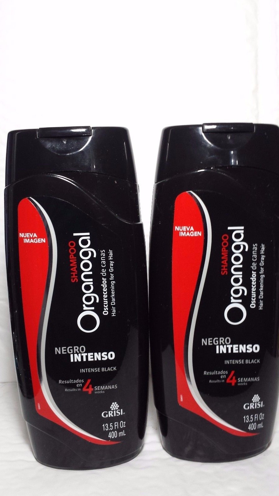 2 SHAMPOO ORGANOGAL GRISI 13.5 FL OZ EACH HAIR DARKENING | eBay