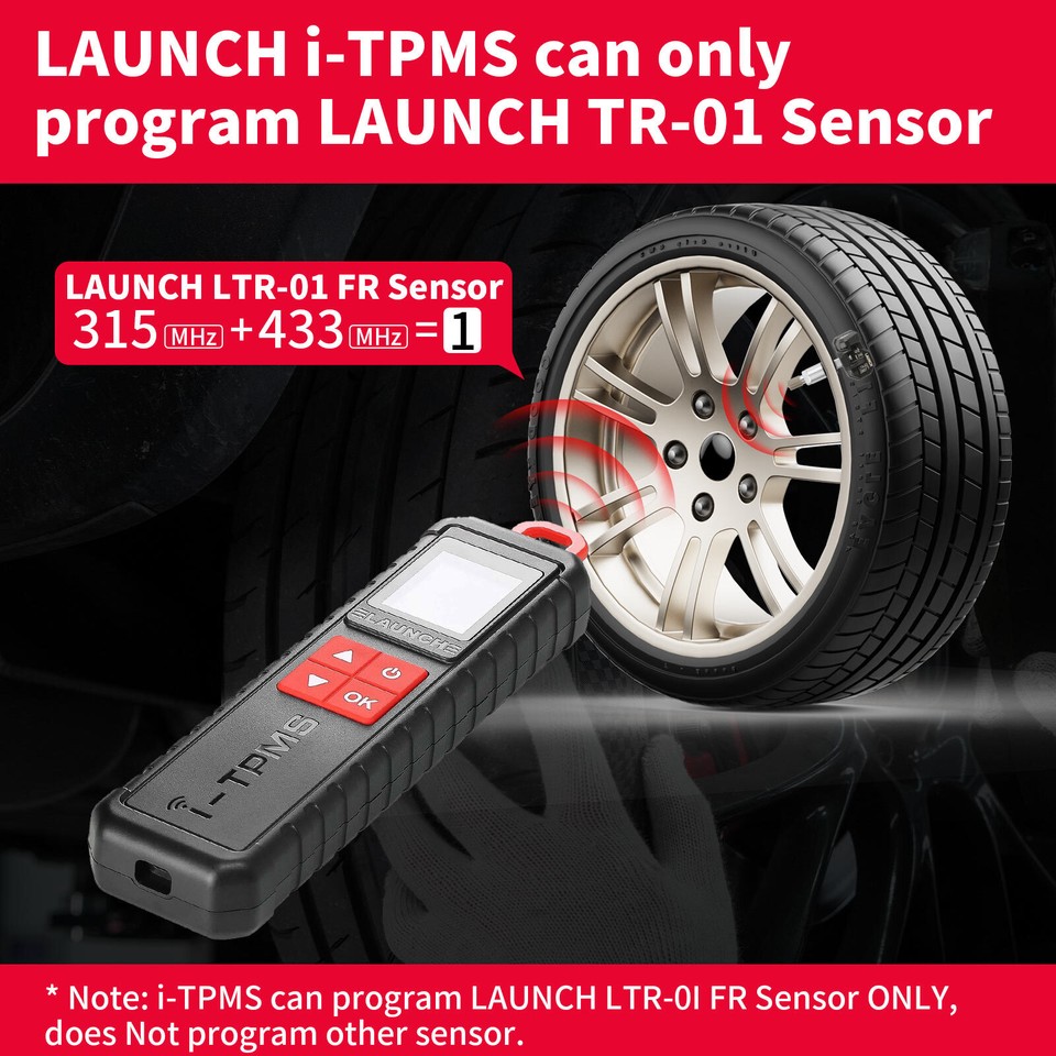 Launch i-TPMS TPMS Service Tool Bind X-431 Scanner Support 315/433MHz ...