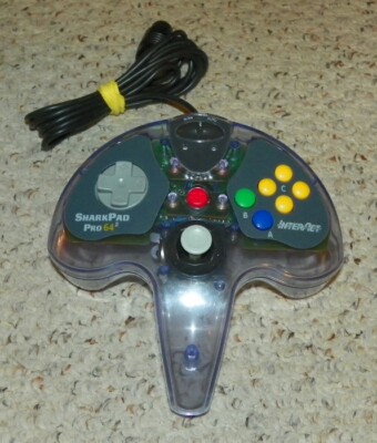 InterAct - Shark Pad Pro 64 Controller for Nintendo 64 - Clear | eBay