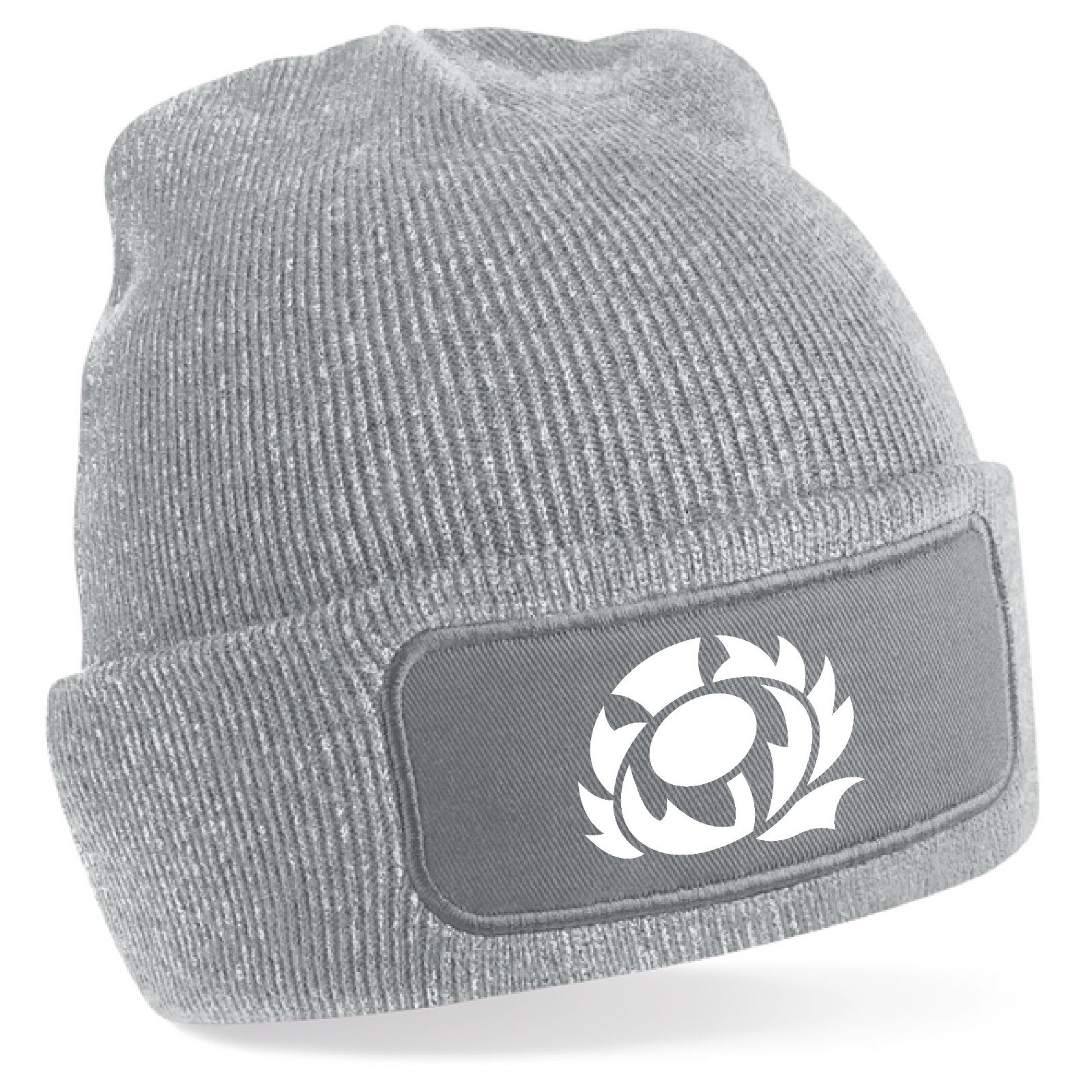 Scotland 6 Rugby Nations Beanie Hat Thistle Print | eBay UK