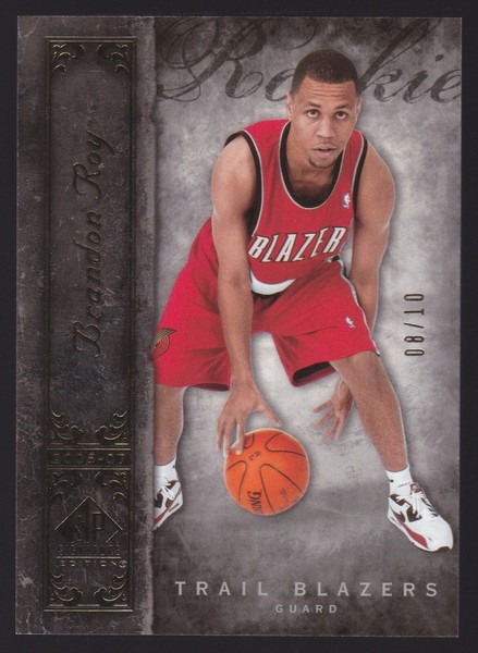 2006-07 SP Signature Edition - Gold #106 Brandon Roy /10 (RC) for sale ...