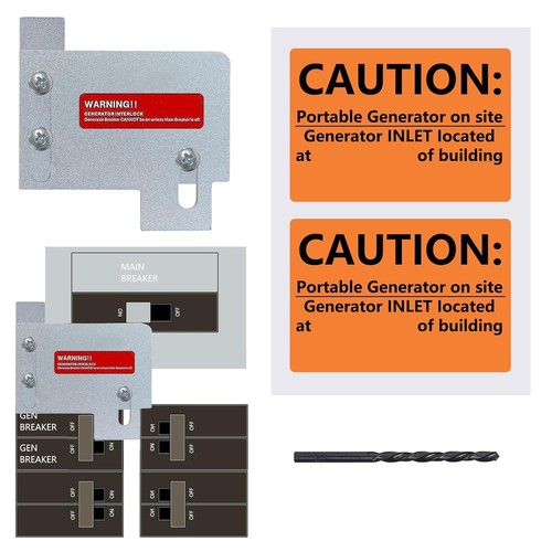 Generator Interlock Kit For Eaton Cutler Hammer 150 / 200 Amp Panels CH ...