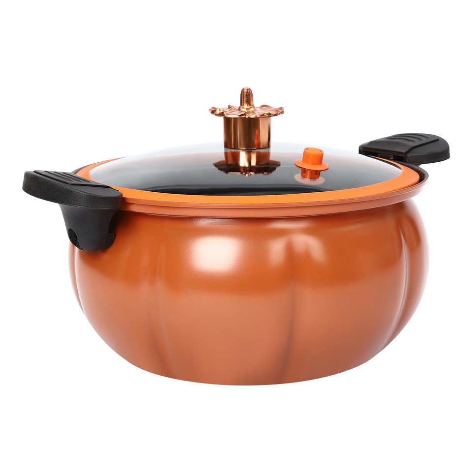 Micro Pressure Cooker Micro Pressure Cooking Pot Pumpkin Shape Pressure ...
