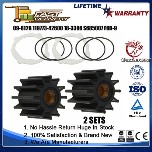 2*Impeller Set For Volvo Penta 21951354 3842786 21213664 21951352 ...