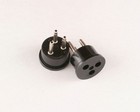 50pcs Wire Pro 86713S Amphenol Black Phenolic Unshielded Plugs 3 ...