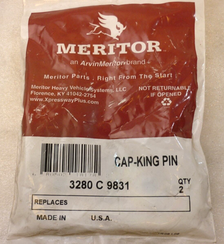 Meritor King Pin Cap (Lot of 2), pn 3280-C-9831 | eBay
