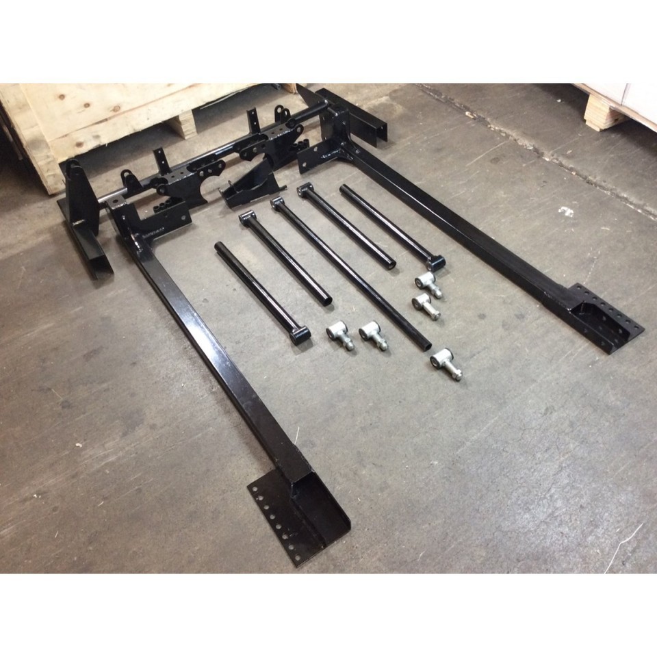 1962-67 Chevy II Nova Rear Parallel 4-link Kit w/ Coilover & Subframe ...