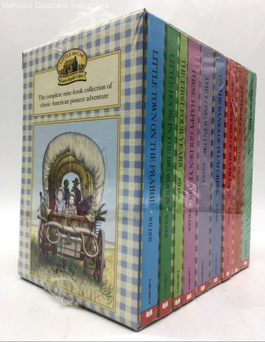 (Sealed) The Little House Books by Laura Ingalls Wilder- The Complete 9 ...
