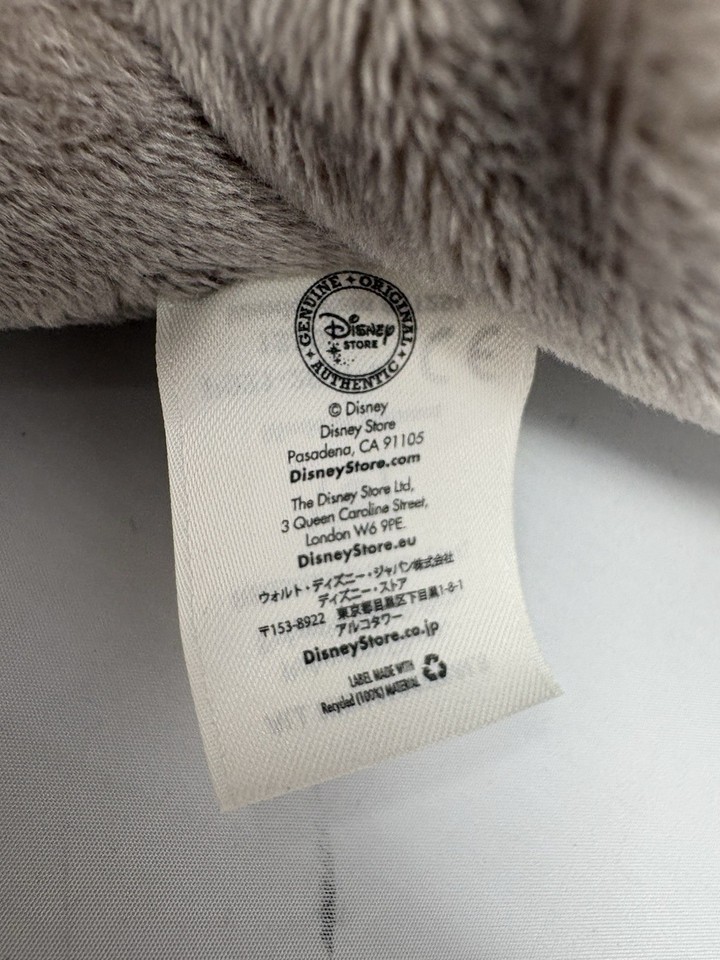 Disney Store Hathi Jr Plush Baby Elephant 14" The Jungle Book Stuffed ...