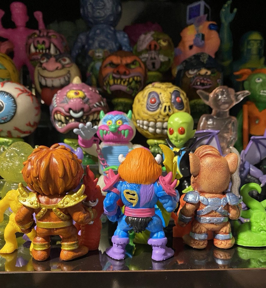 Monster Warriors Art toys Custom My Pet Monster and monster figures | eBay