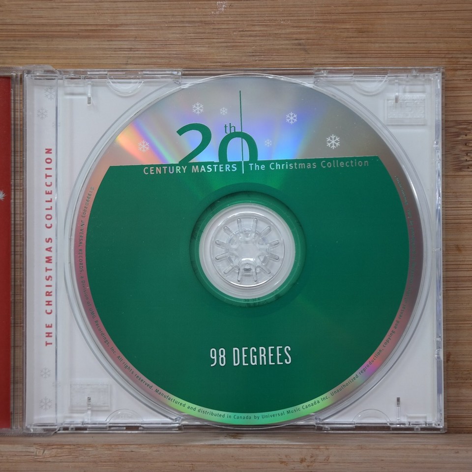 98 Degrees The Best of Christmas Collection CD 20th Century Masters ...