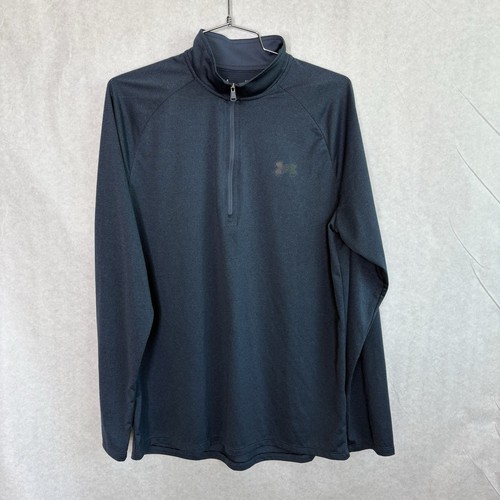 Under Armour Men's Blue Quarter-Zip tech 1/4 zip shirt small ...
