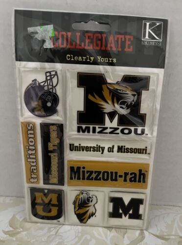 Stickers University of Missouri Tigers Football Decal College NCAA ...