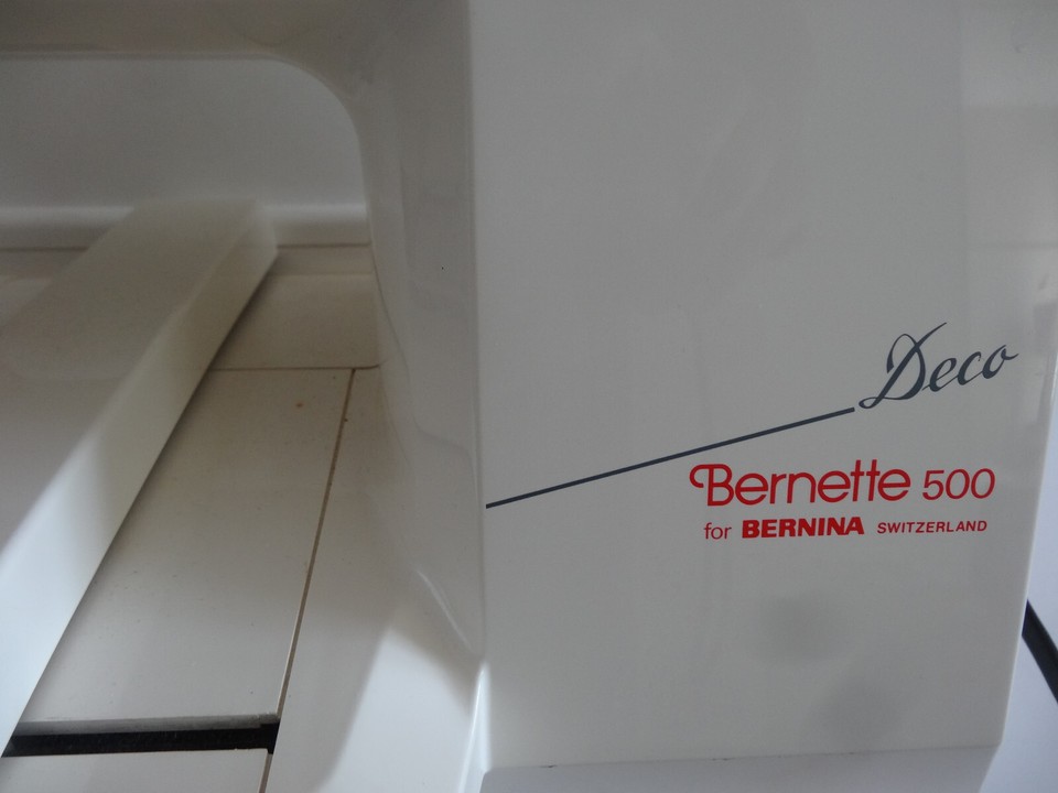 Bernette 500 by Bernina Embroidery Machine Made In JAPAN | eBay