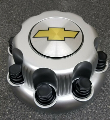 2003-2019 Chevy Express Van HD 2500 3500 8 Lug Silver Center Cap 1 pc ...