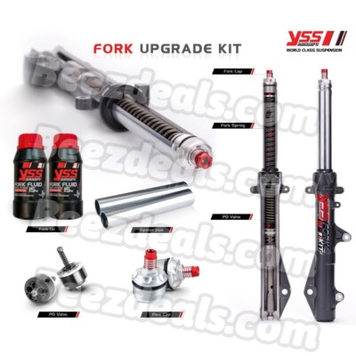 YSS Front Fork Spring Upgrade kit fit for YAMAHA XMAX 250 300 X-MAX ...