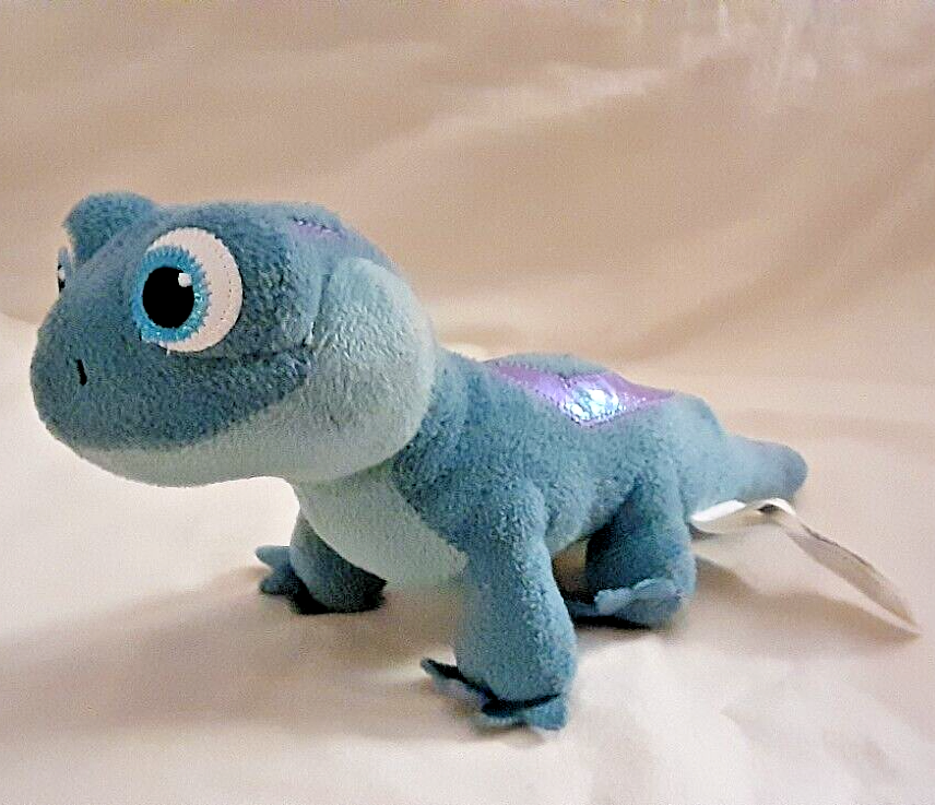 Disney Frozen 2 Bruni Blue Lizard Salamander Plush Stuffed Animal 9 ...