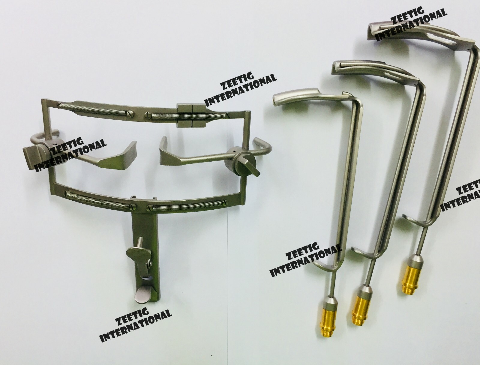 Dingman mouth Retractor with Fiber optic German stainless steel CE | eBay