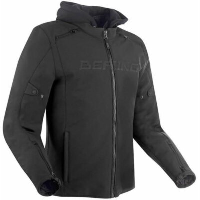 Bering Elite Textile Motorcycle Jacket Mens CE Black | eBay UK