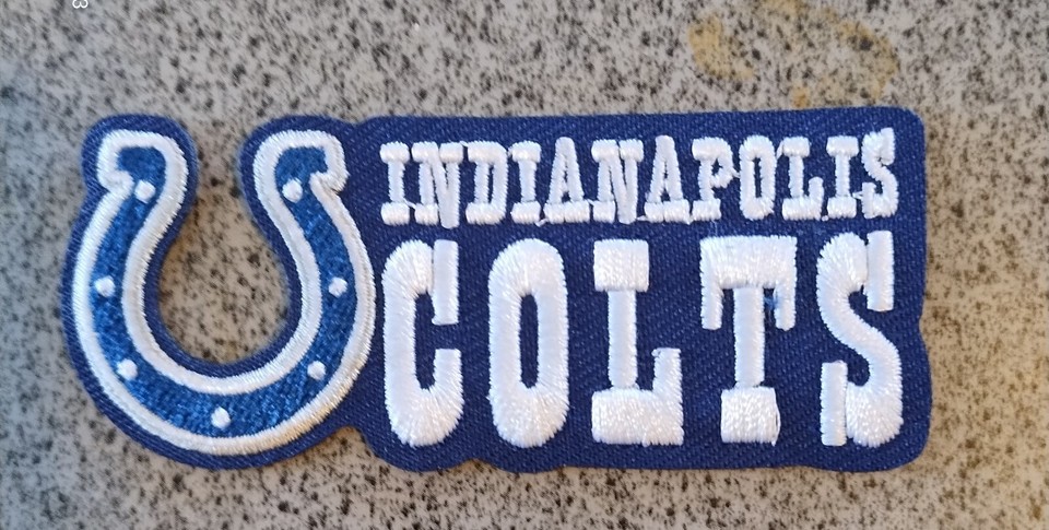 INDIANAPOLIS COLTS IRON ON PATCH | eBay