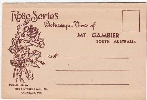 L1852 Australia SA Mount Gambier 12 image vintage unused view folder | eBay