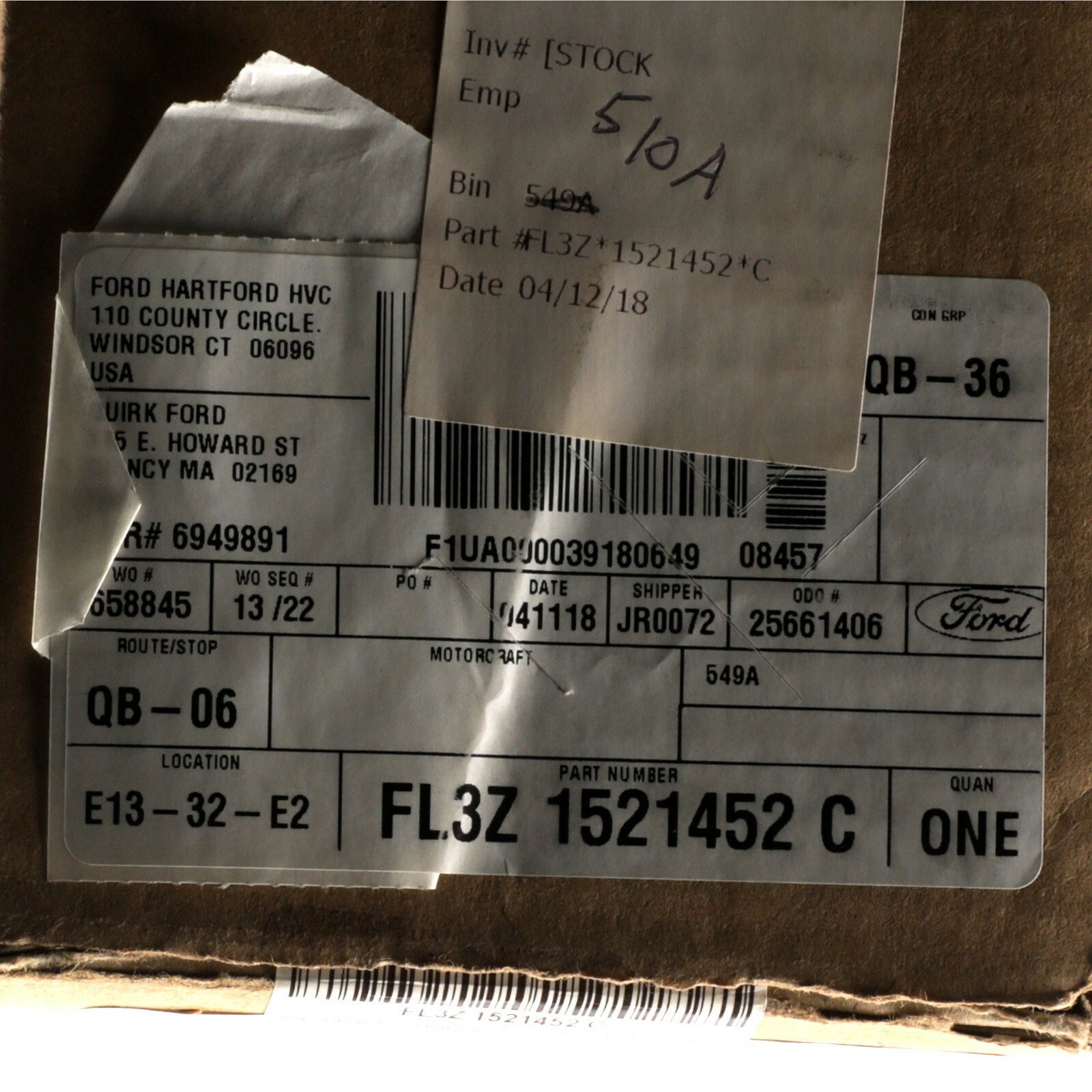 OEM NEW FORD 2015-20118 F Series Super Duty Weatherstrip Right FL3Z ...