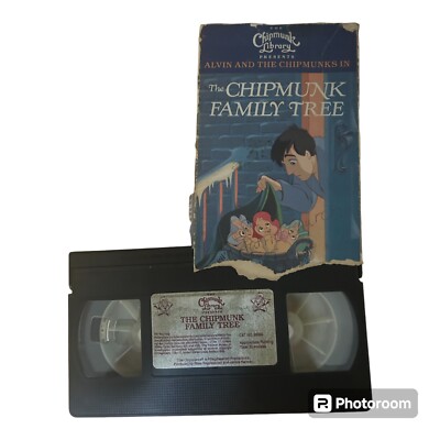 ALVIN AND THE CHIPMUNKS THE CHIPMUNK FAMILY TREE Chipmunk Library 1983 ...