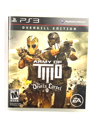 Army of Two The Devils Cartel Overkill - Sony PlayStation 3 - Case Only ...