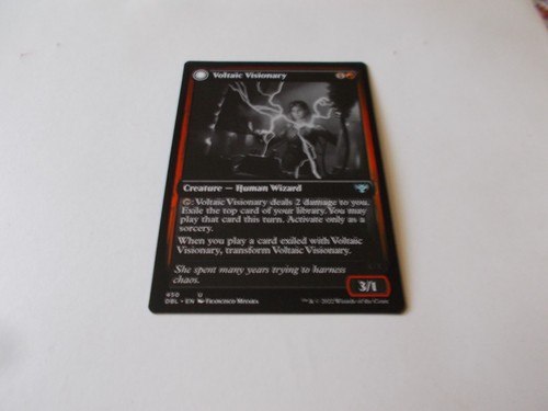 Voltaic Visionary Volt-Charged Berserker x1 Double Feature Red Uncommon ...